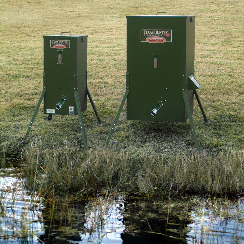 Texas Hunter Pro Series Fish Feeders | Bjornsen Pond Management